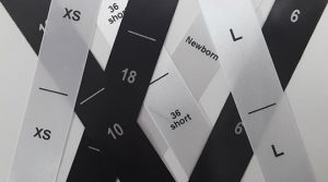 Size Tabs - Care Labels